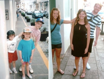 Recreating Old Family Photos - Kids Kubby