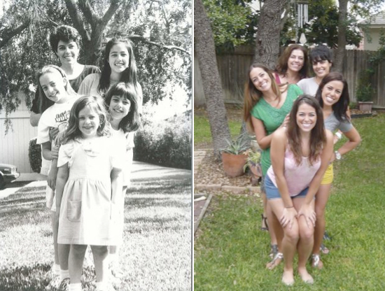 Recreating Old Family Photos - Kids Kubby