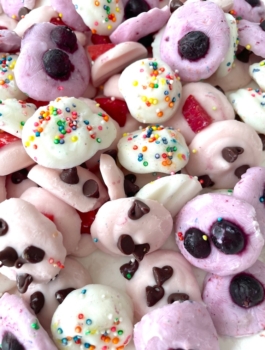 Easy Frozen Yogurt Bites (Healthy Snack Idea for Kids)