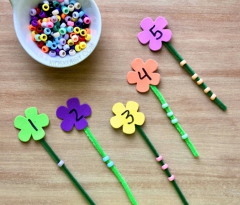 Flower Counting - Teach Your Kids To Count