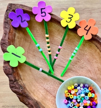 Flower Counting - Teach Your Kids To Count
