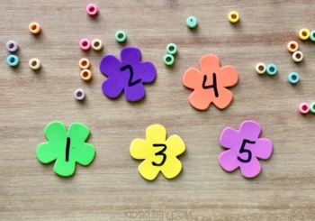 Flower Counting - Teach Your Kids To Count