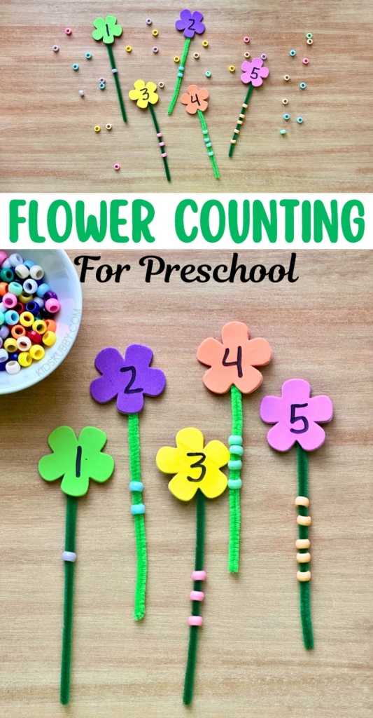 Flower Counting - Teach Your Kids To Count