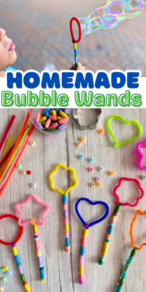 DIY Bubble Wands - Kids Kubby