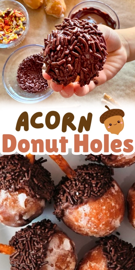 Acorn Donut Holes