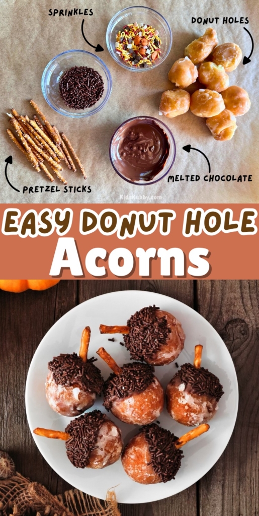 Acorn Donut Holes