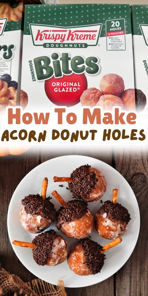Acorn Donut Holes