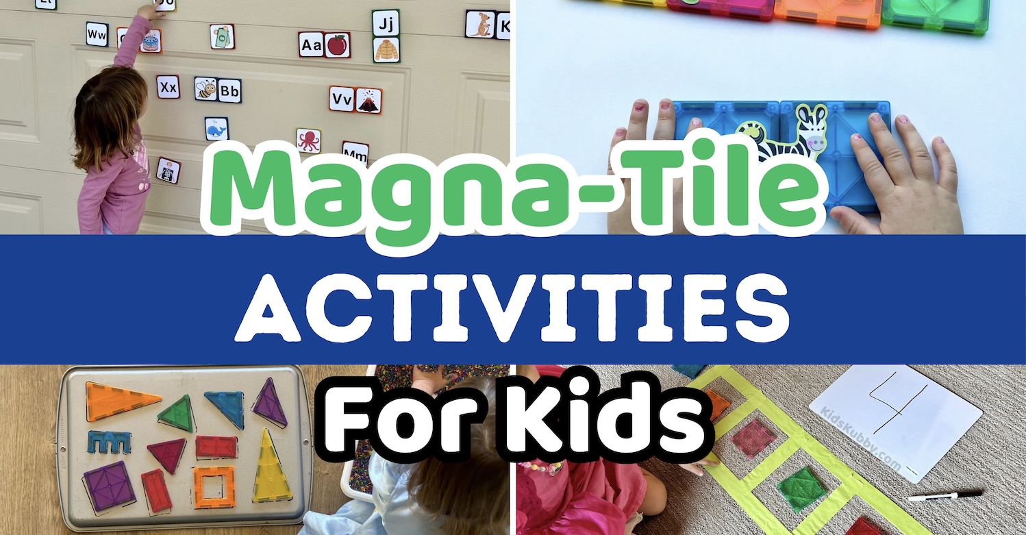 5 Magna-Tile Activities For Kids