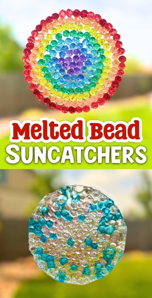 Melted Bead Suncatchers | Awesome Project To Make With Your Kids!