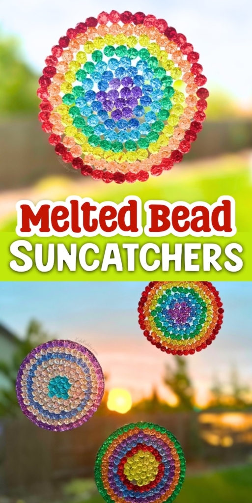 Melted Bead Suncatchers | Awesome Project To Make With Your Kids!