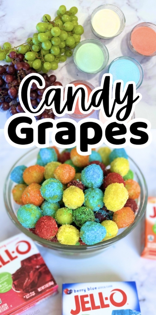 Candy Grapes Made With Jello!