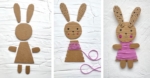 Adorable Cardboard Bunnies