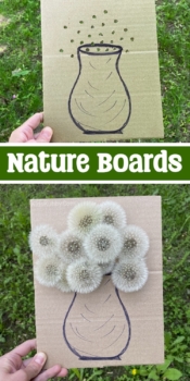Nature Boards (Creative Outdoor Activity For Kids)