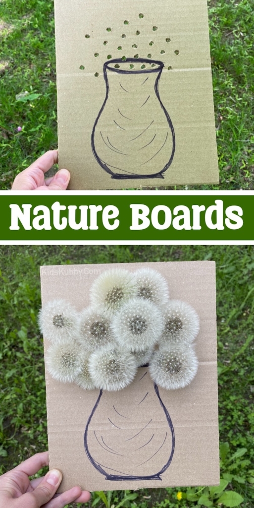 Nature Boards (Creative Outdoor Activity For Kids)