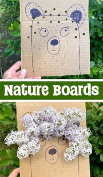 Nature Boards (Creative Outdoor Activity For Kids)
