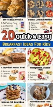 20 Quick And Easy Breakfast Ideas For Busy Parents