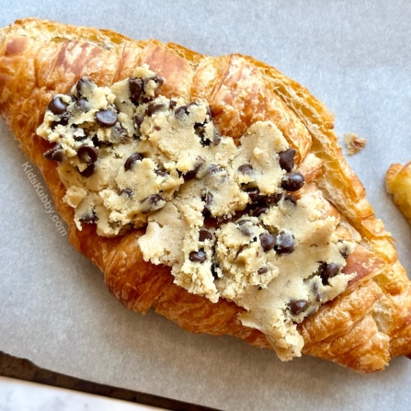 Chocolate Chip Cookie Croissants