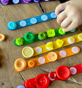 Button Color Sorting