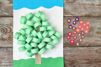3D Paper Tree Craft