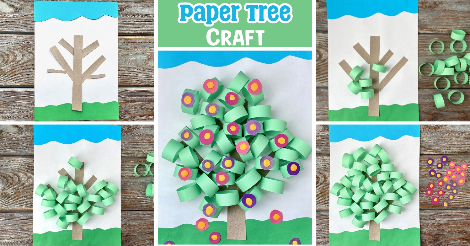 3D Paper Tree Craft