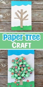 3D Paper Tree Craft