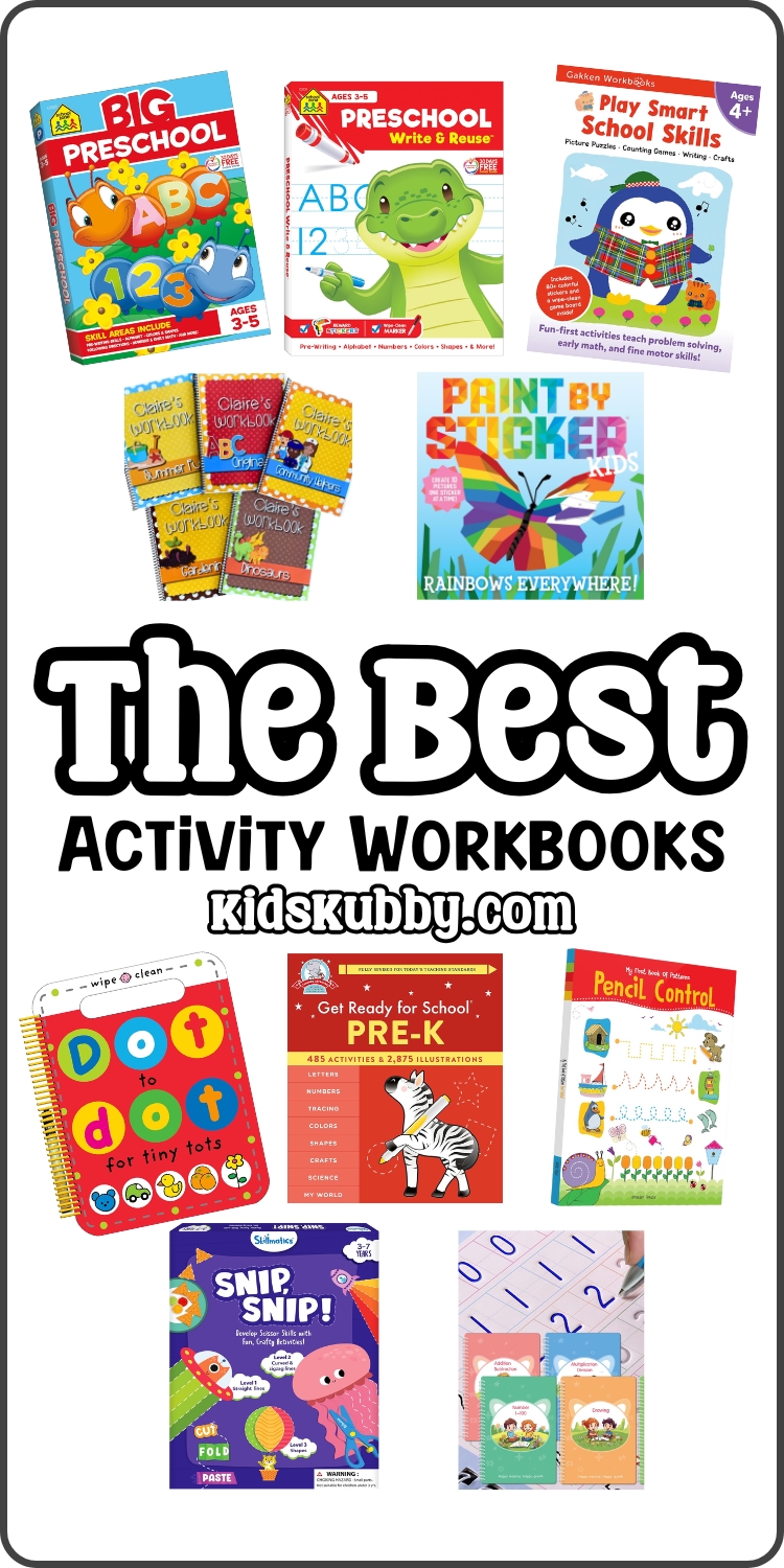 10 Awesome Activity Workbooks For Preschoolers