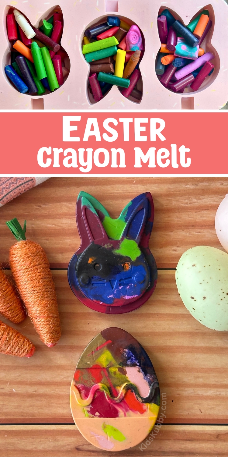 Homemade Easter Crayons For Kids