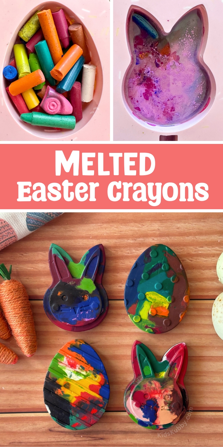 Homemade Easter Crayons For Kids