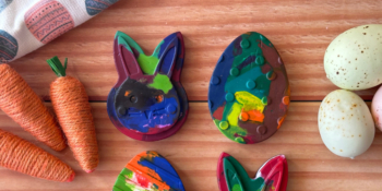 Homemade Easter Crayons For Kids