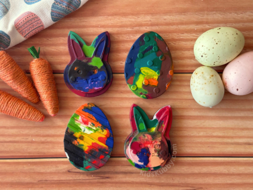 Homemade Easter Crayons For Kids