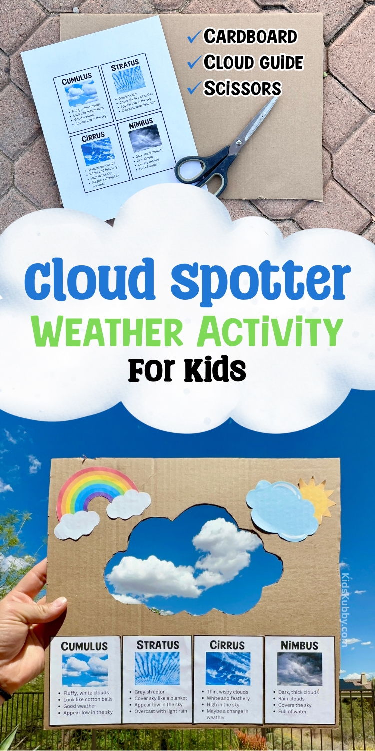 Cloud Spotter | Easy Weather Activity For Kids
