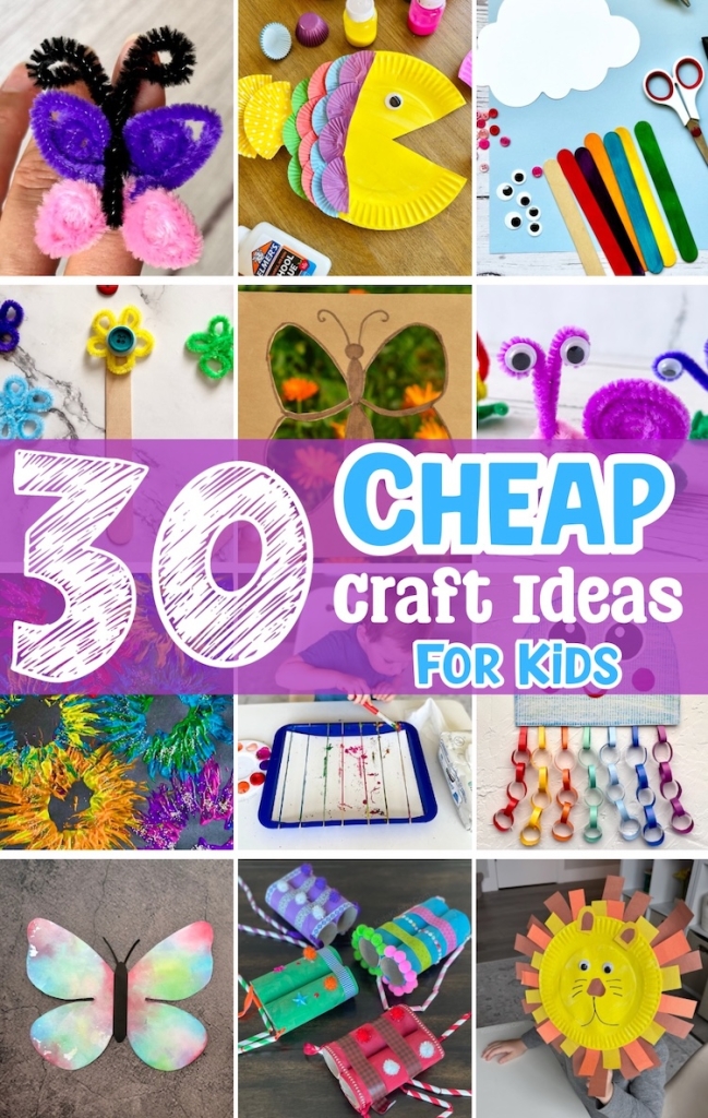 Cheap Craft Ideas Archives - Kids Kubby