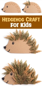 Adorable Hedgehog Craft