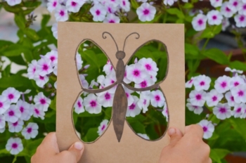 Easy Cardboard Butterfly Craft For Kids