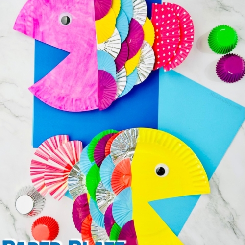 Easy Paper Plate Fish Craft For Kids