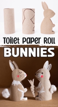 Toilet Paper Roll Bunny Craft